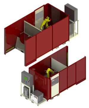 Robotic Weld Cell - MJ Engineering